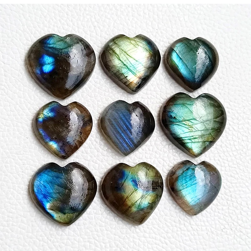 Natural Crystal Heart Shape Carving Natural Gemstone Heart Shape ...