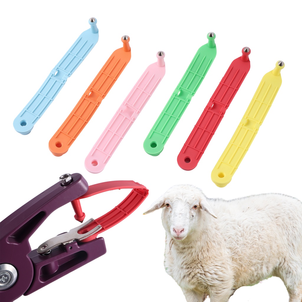 30Pcs Sheep Ear Tags Livestock Animal One-piece Ear Tag Rabbits Sheep ...