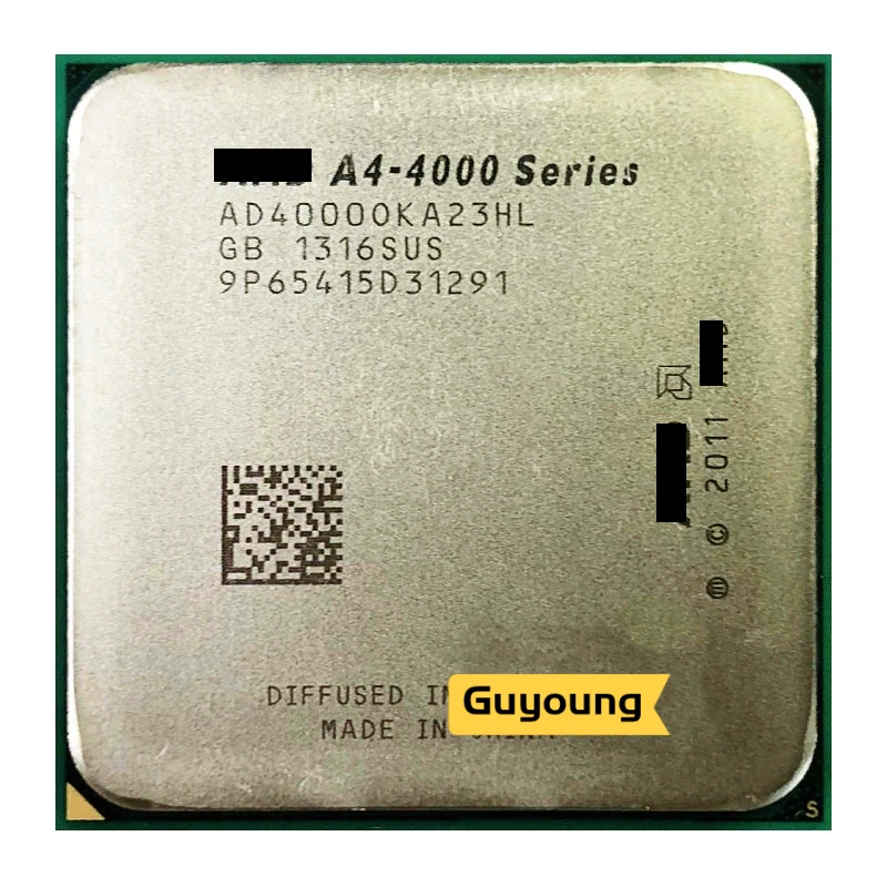 A4-Series A4-4000 A4 4000 3.0 GHz Used Dual-Core Dual-Thread CPU ...
