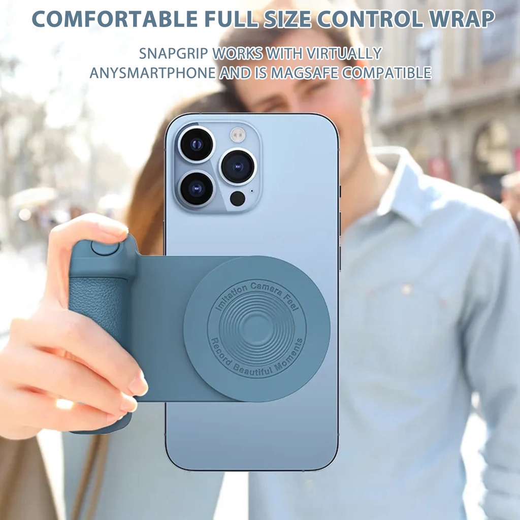 Magnetic Phone Selfie Grip Stand,Smart Bluetooth Mobile Phone Anti ...