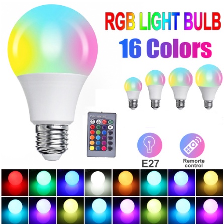 RGB LED Lights Bulbs 5W/10W LED Lamp Bulb Dimmer Lamp Clad Aluminium ...