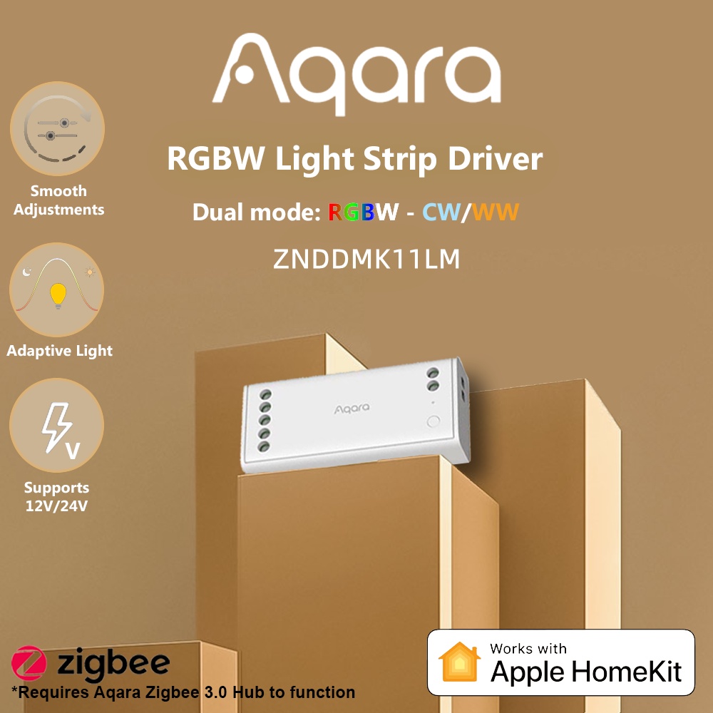 Aqara T1 light with color dimming module, supports Aqara Home, HomeKit ...
