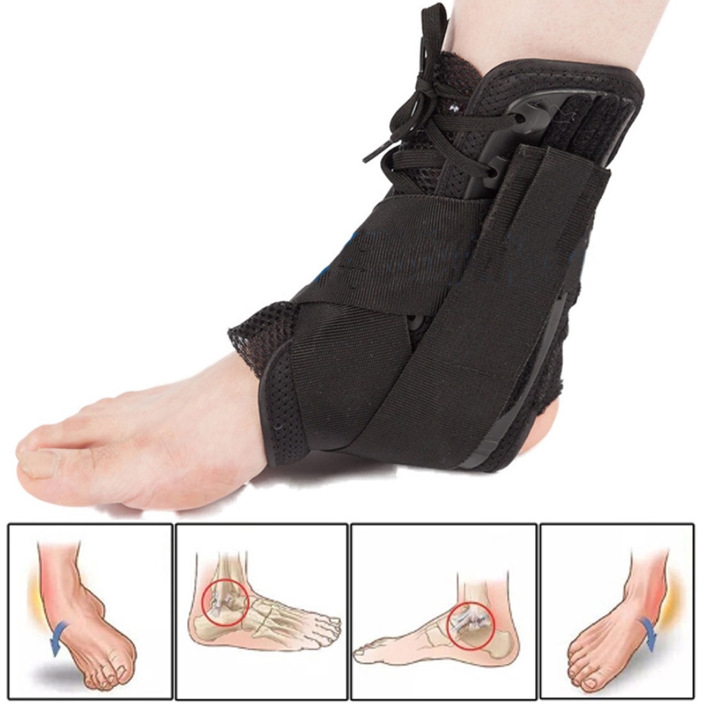 Ankle Stabilizer Brace Support Guard Protector Sports Safety Foot ...