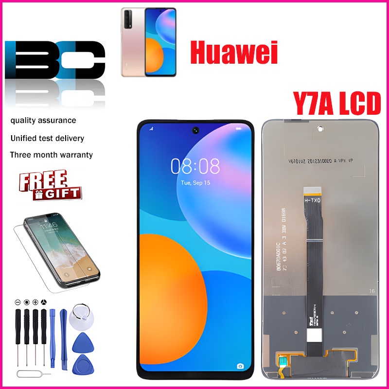 Original For Huawei Y7A LCD With Frame Display Screen Touch Digitizer ...