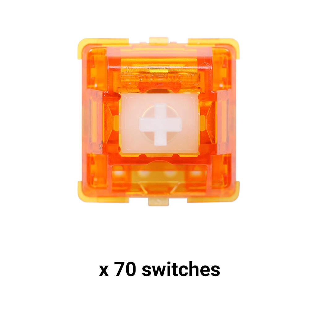 Prevail EPSILON ORANGE SWITCH LINEAR 68G 5PIN SMD RGB MX STEM SWITCH ...