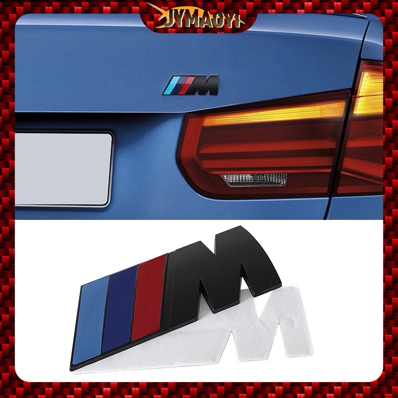 BMW Sports Car M Sticker 3D Logo Car Body Rear Badge Sticker For f30 ...