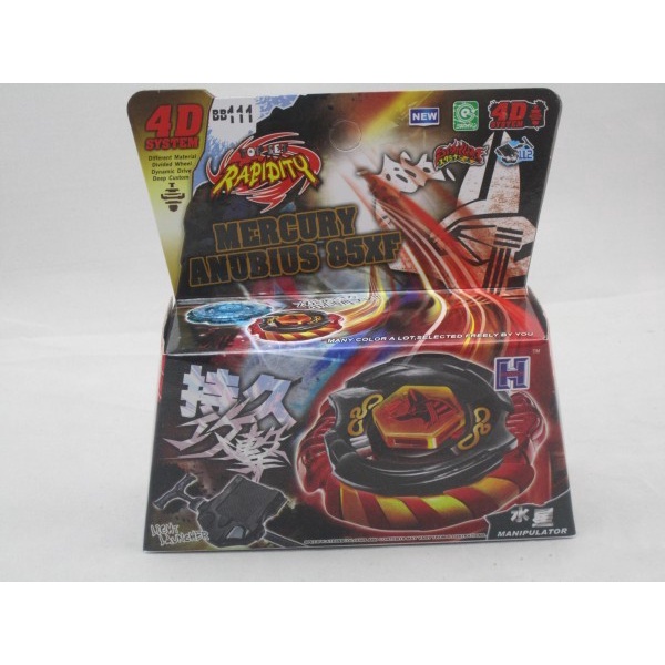 Metal Fusion Beyblade Galaxy Fury 4D System with Launcher Toys Set for ...
