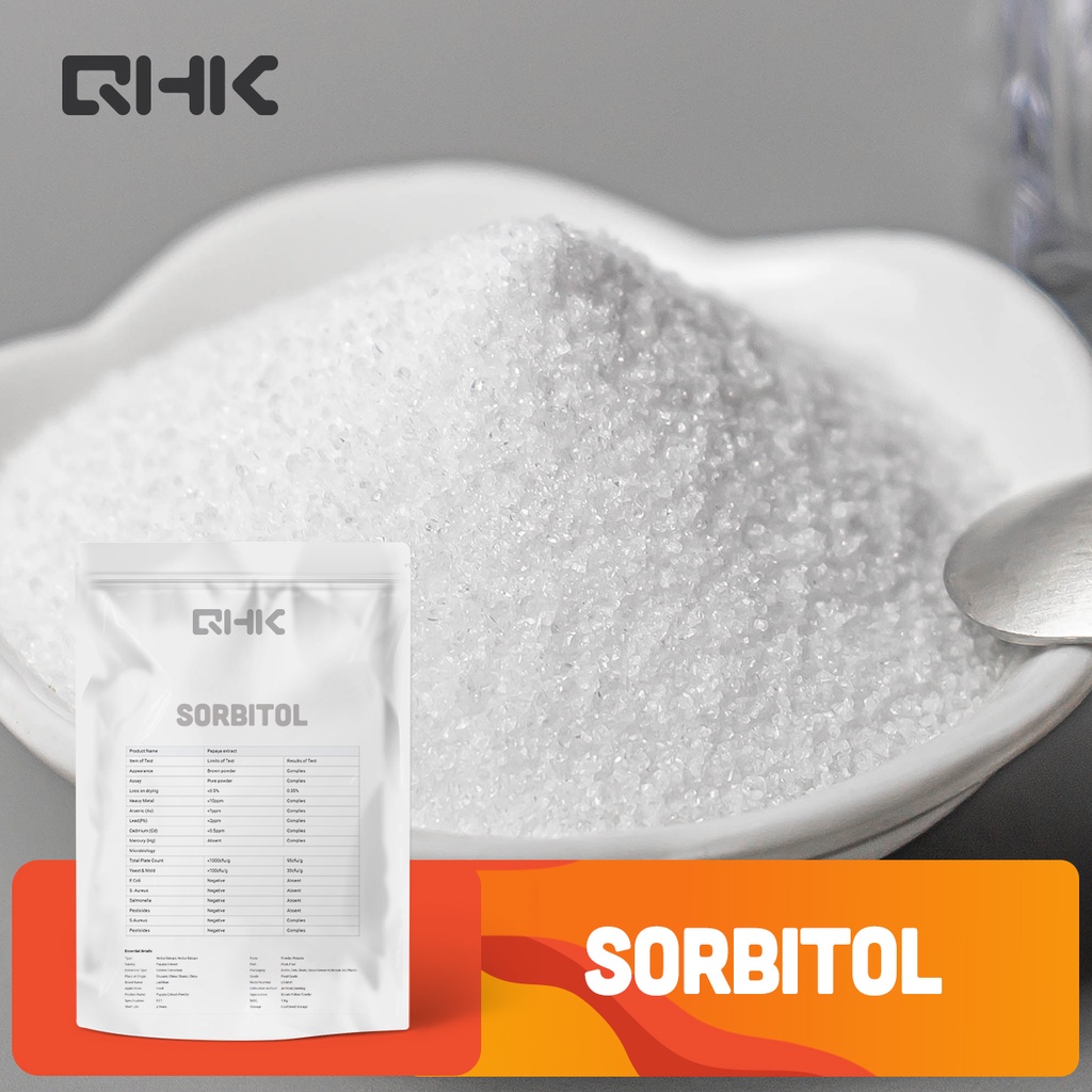 Food Grade Food Additive Sweetener CAS 50-70-4 D-Glucitol/ Sorbitol/ D ...
