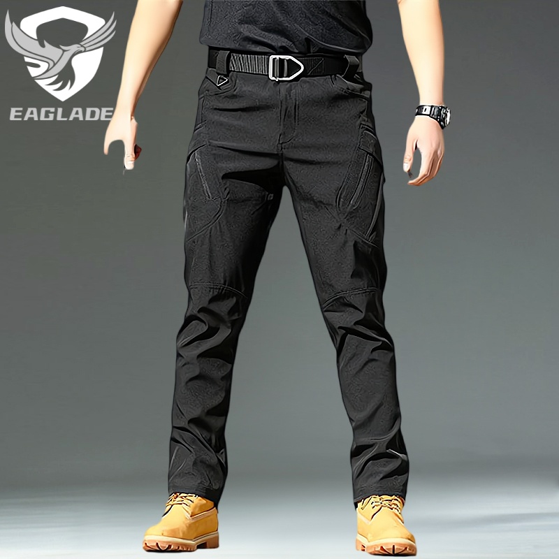 EAGLADE Men's Tactical Cargo Pants Black Ix9 | Shopee Philippines
