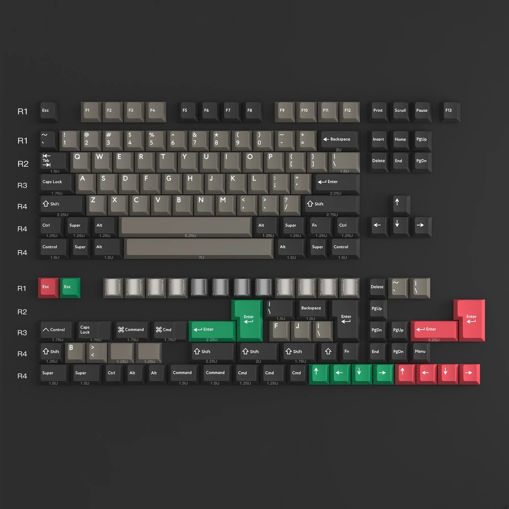 KBDfans Pbt Fans Dolch Doubleshot Keycaps | Shopee Philippines