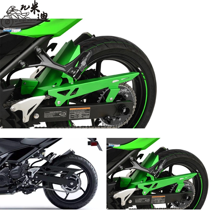 Kawasaki Ninja 400 ninja400 Z400 Modified Rear Sand Board Rear Mudguard ...