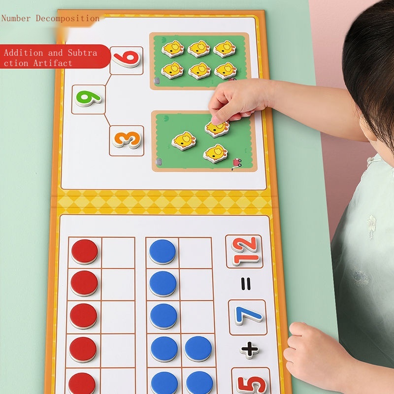 Kindergarten mathematics addition and subtraction teaching aids ...