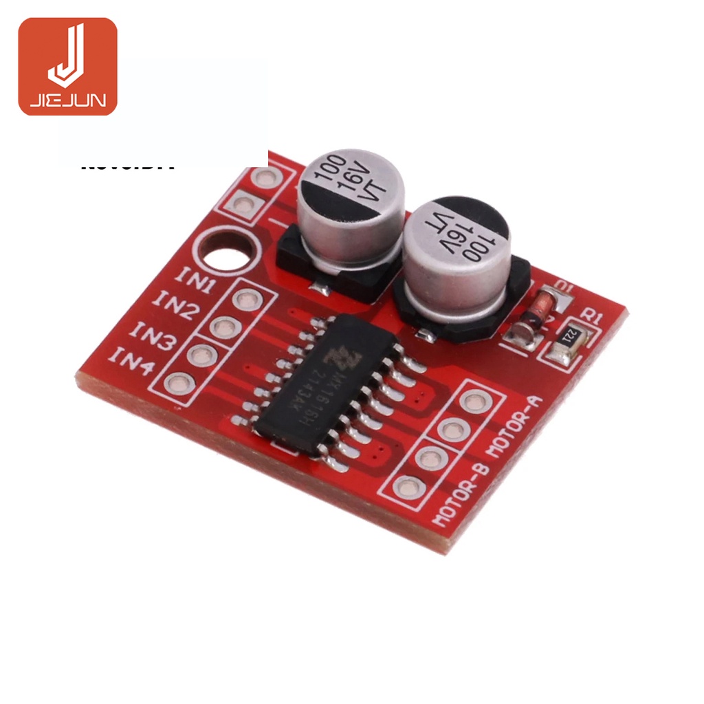 1.5A 2 Way DC Motor Driver Module 2V-10V 2 Channel PWM Speed Dual H ...
