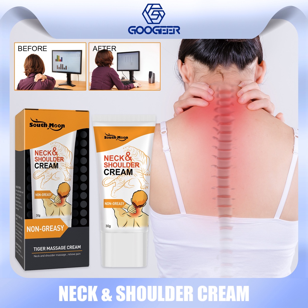 South Moon Shoulder And Neck Massage Cream Relieves Muscle Pain Neck ...