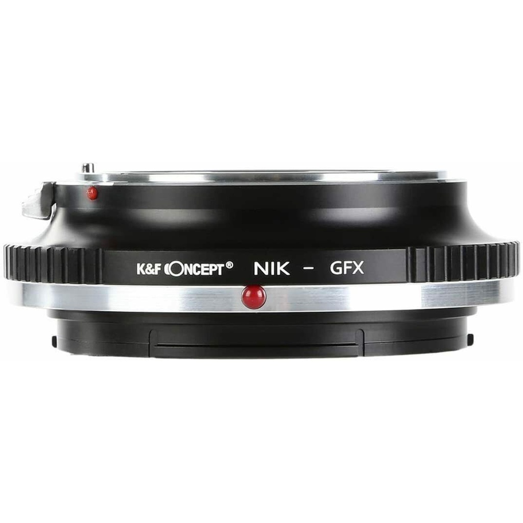 K&F Concept Adapter for Nikon F AIS AI Lens to Fuji GFX Camera | Shopee ...