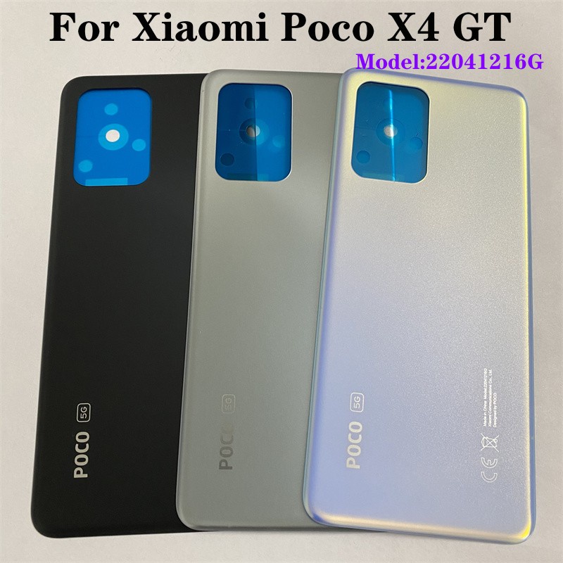 For Xiaomi Poco X4 GT Battery Cover Back Rear Door Housing Case For ...