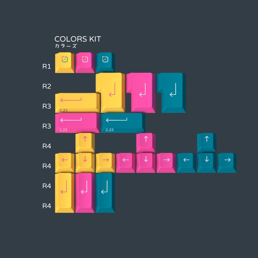 KBDfans Epbt Ramenstop Keycaps Child Kit Pbt | Shopee Philippines