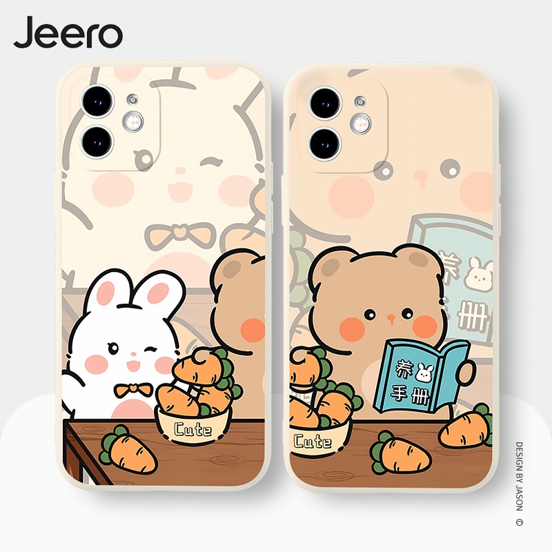 JEERO Soft Silicone Matching Couple Set Cartoon Anime Funny Shockproof ...