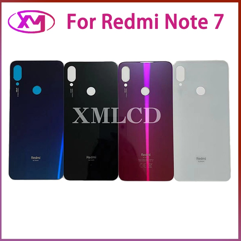 For Xiaomi Redmi Note 7 Back Cover Note 7 Pro Battery Cover Back Panel ...
