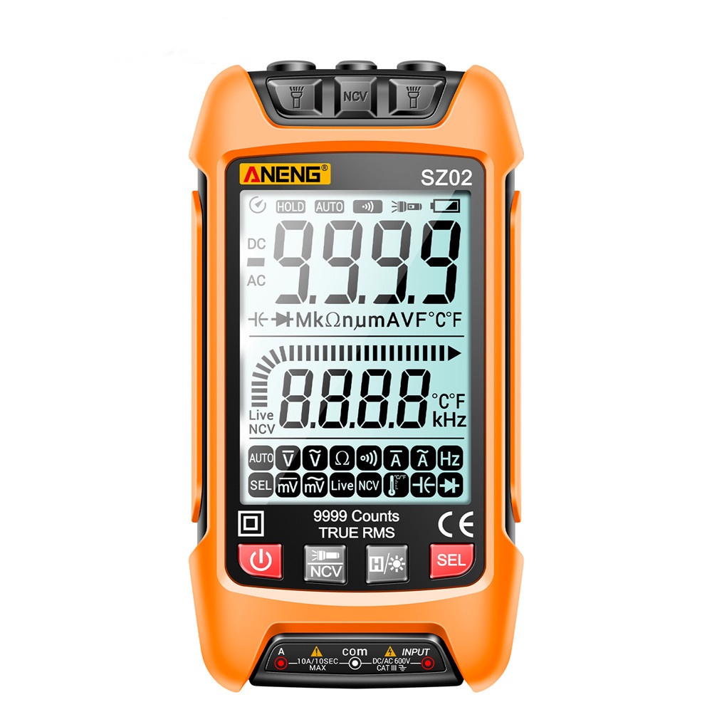 ORIA Automatic Digital Multimeter Universal Electrical Meter AC/DC ...