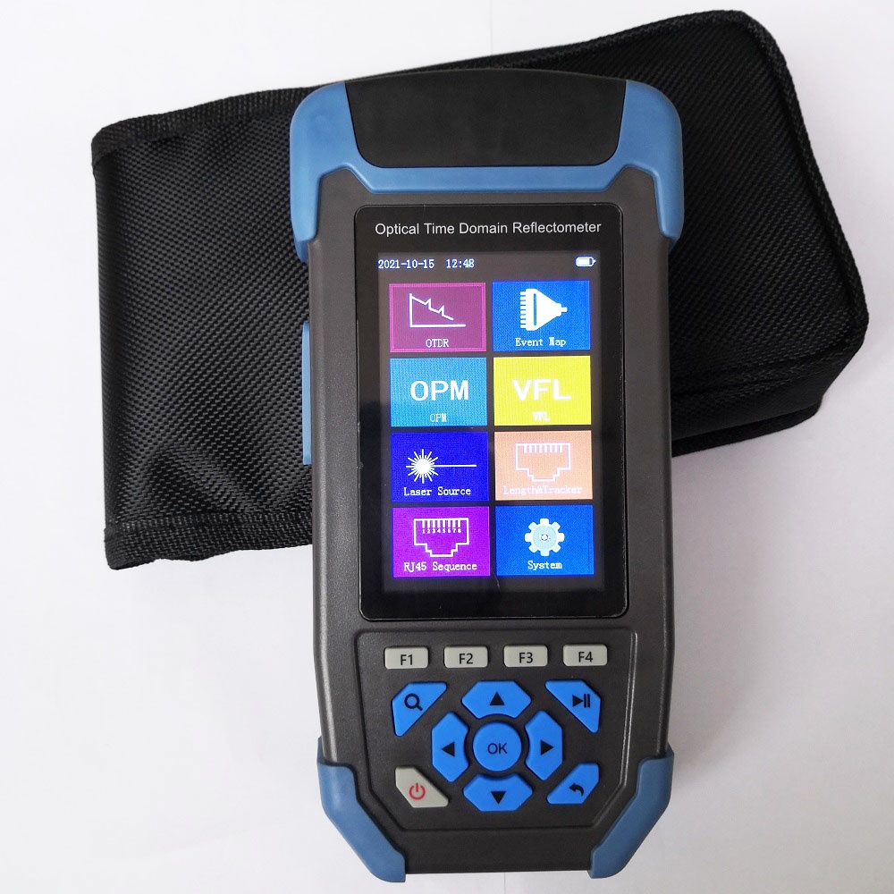 Mini OTDR Fiber Optic Tester Optical Time Domain Reflectometer with VFL ...