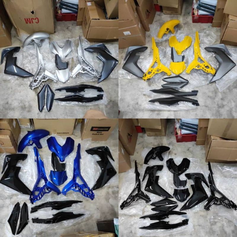 (KOSONG) Coverset cover set baju motor (HLD) Yamaha y16 y16zr y16 zr ...