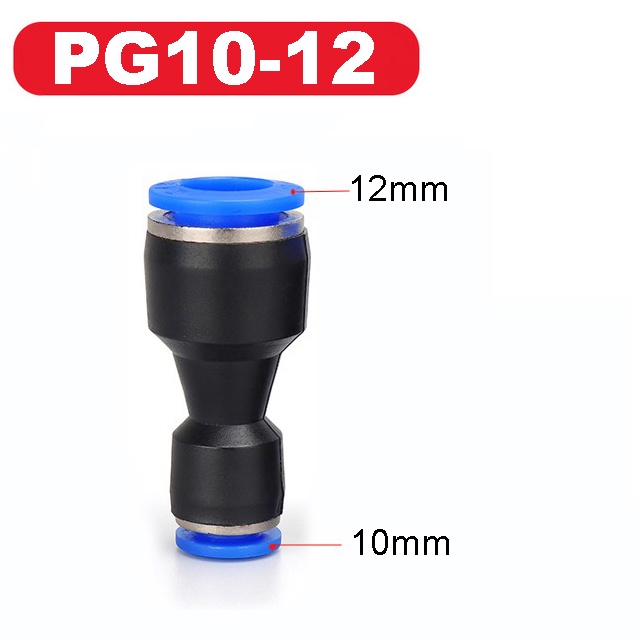Pneumatic Fitting PU PG 4mm 6mm 8mm 10mm 12mm 14mm 16mm Inner Straight Push Air Hose Tube Quick ...