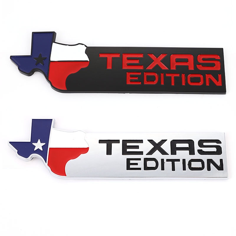 3D Texas Edition Badge Emblem Decal Sticker for Jeep Grand Cherokee ...