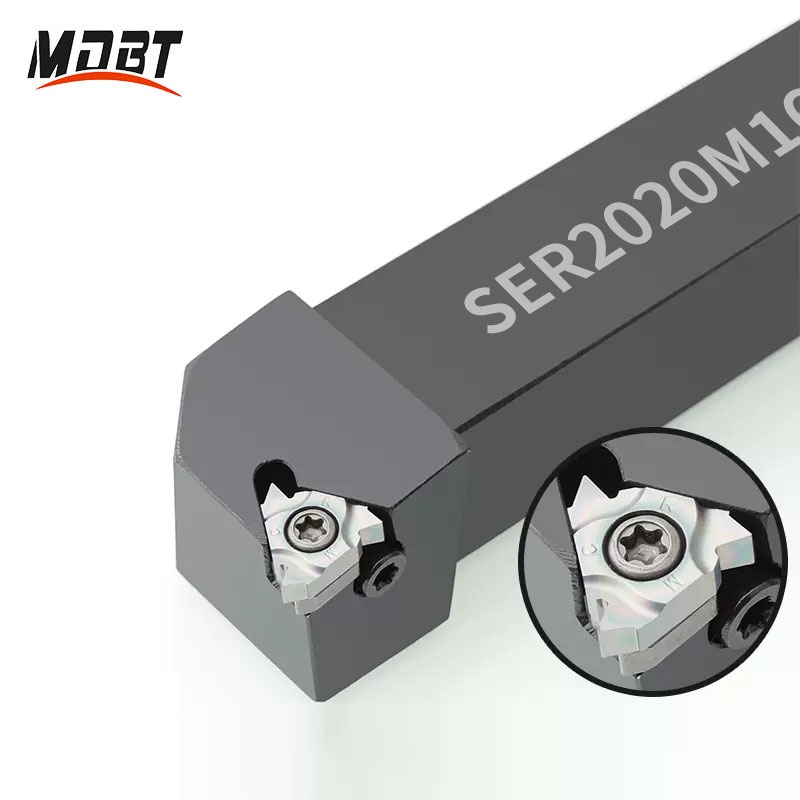SER1010H11 SER2020K16 SER2525M16 External Thread Turning Tool Lathe ...