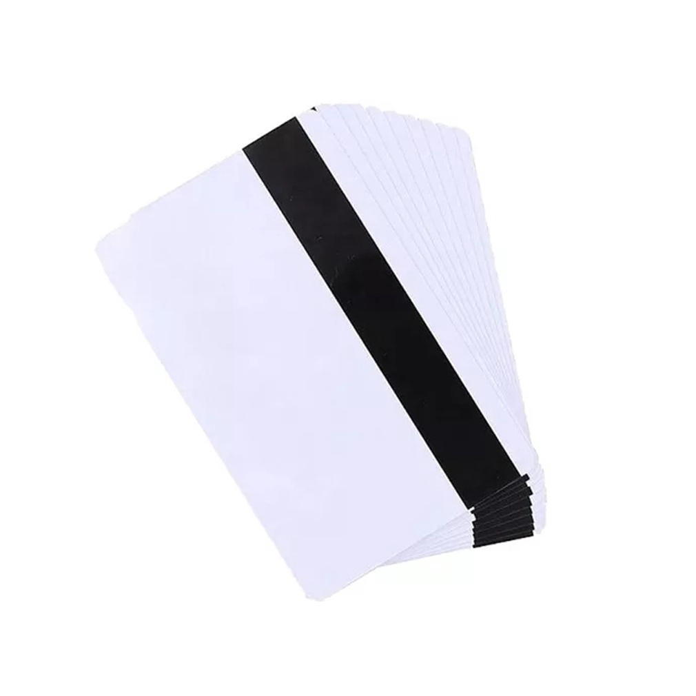 50PCS 2750 OE Blank CR80 PVC Magnetic Stripe Card Hi-Co 3 Track ...