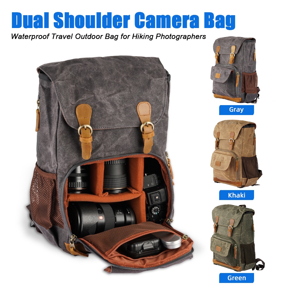 Selens Camera Bag Waterproof Backpack | Shopee Philippines