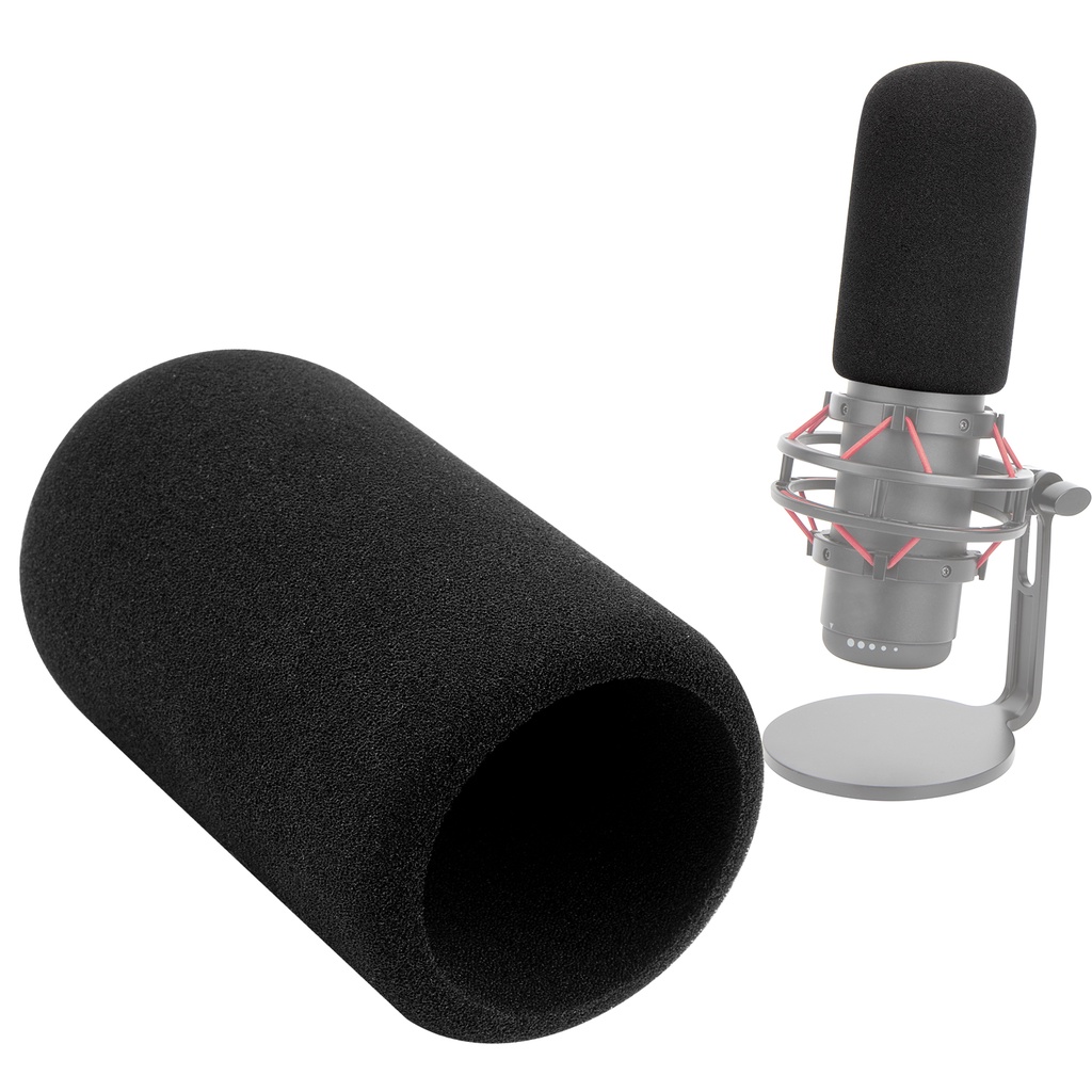 HyperX QuadCast Mic Foam Windscreen Compatible with HyperX QuadCast ...