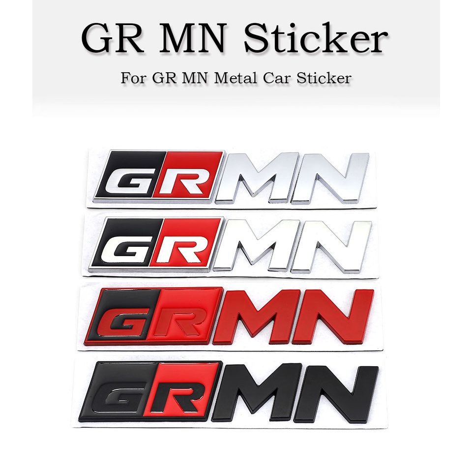 3D Metal Car GRMN Logo CENTURY Decal for Toyota HV YARiS RZ RC RS Prius ...