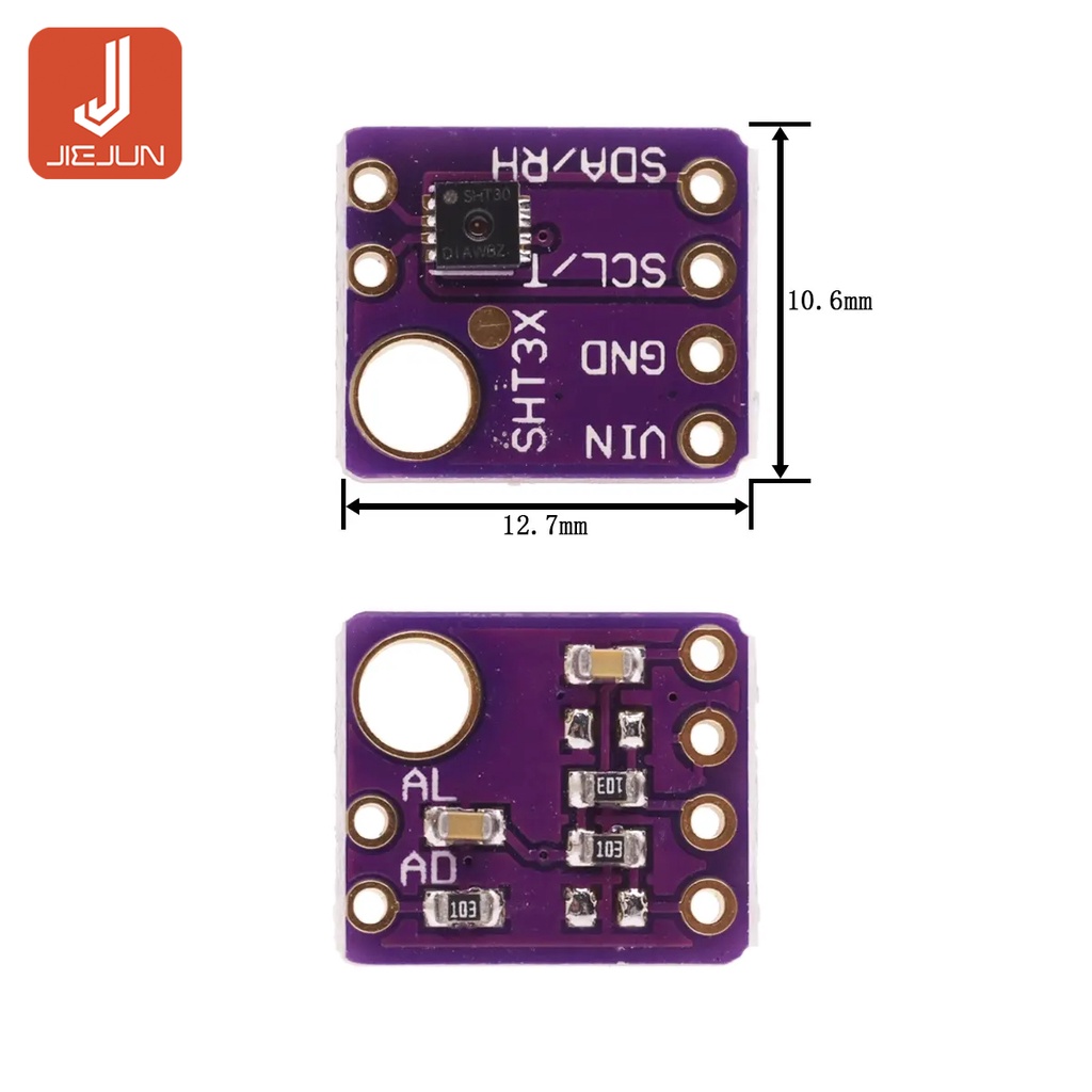 SHT30 I2C Interface SHT31 Digital Output Temperature 3V 5V SHT31-D Humidity Sensor Module ...