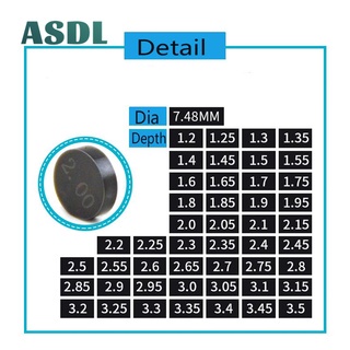 ASDL 5pcs dia 7.48mm Motorcycle Valve Shim Gasket For SUZUKI SV650 ...
