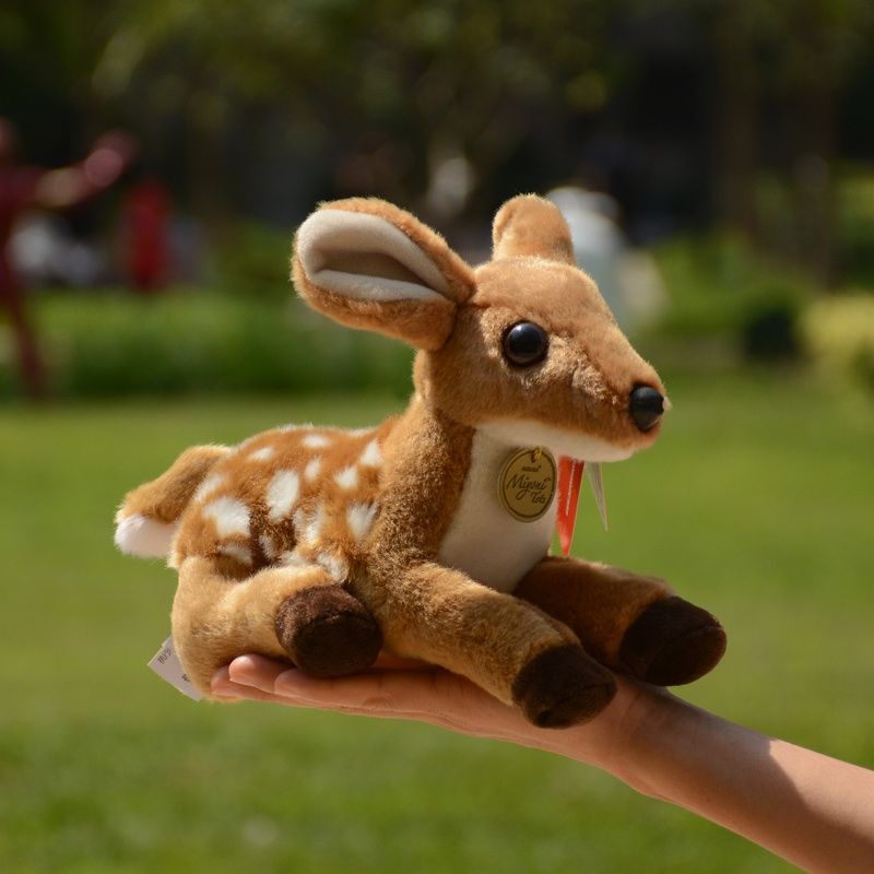 Korea AURORA Genuine Simulation Plush Toy Cute Deer Doll Ragdoll ...
