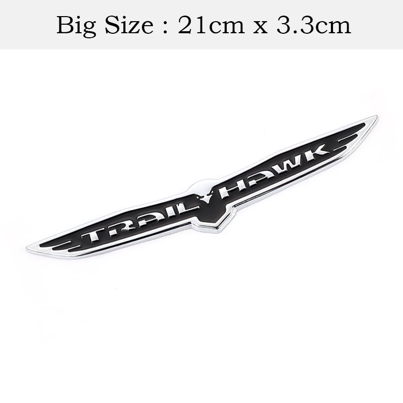 3D Metal Trail Hawk Emblem Logo Car Rear Badge Trunk Stickers for RAM ...