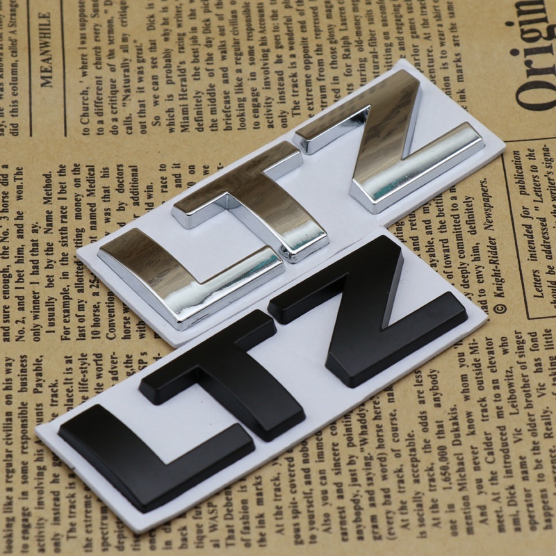 1 Piece Car Sticker 3D Metal Sticker For LTZ Logo Auto Badge Emblem ...