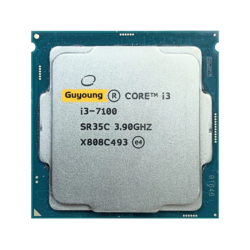 Core i3 7 series Processor I3 7100 I3-7100 CPU LGA 1151-land FC-LGA 14 ...