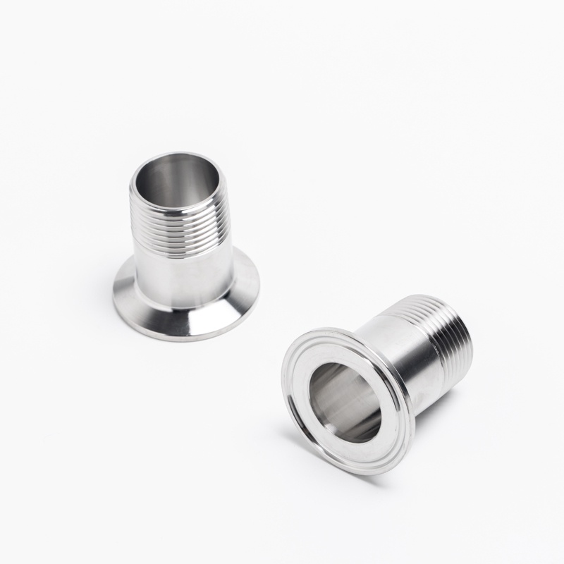 304 DN65 Stainless Steel Sanitary Male Threaded Ferrule Pipe Fitting ...