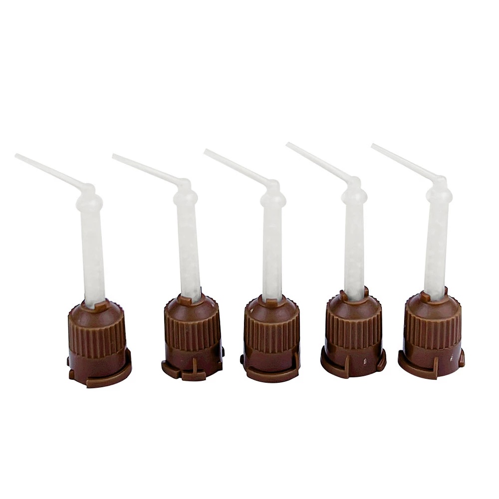 50Pcs/Pack Dental Impression Mixing Tips Temporary Silicon Rubber ...