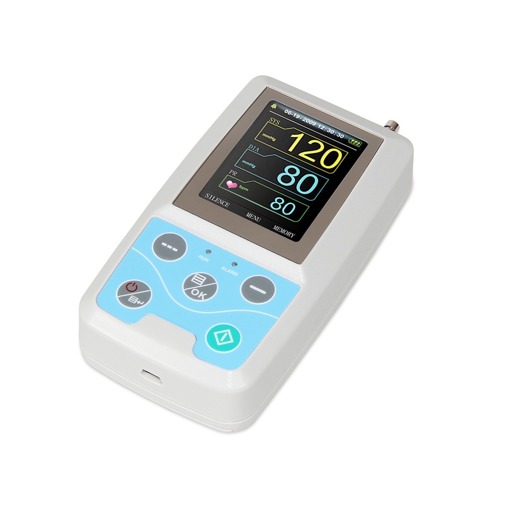 CONTEC ABPM50 Blood Pressure Monitor 24 hours Ambulatory Blood Pressure ...