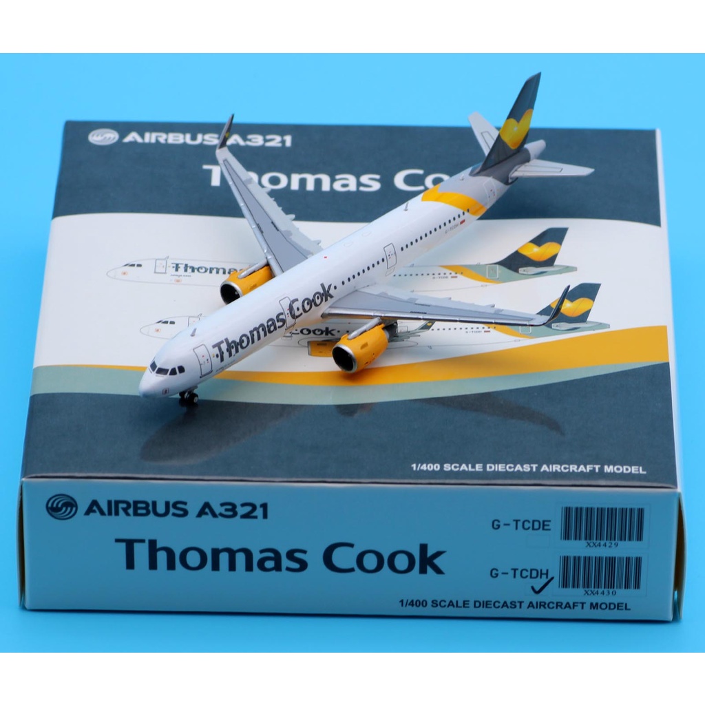 XX4430 Alloy Collectible Plane Gift JC Wings 1:400 Thomas Cook Airlines ...