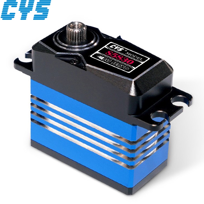 CYS-BLS5830 Servo 32kg Metal Gear High Voltage High Torque 0.054sec Brushless Digital Servo for ...