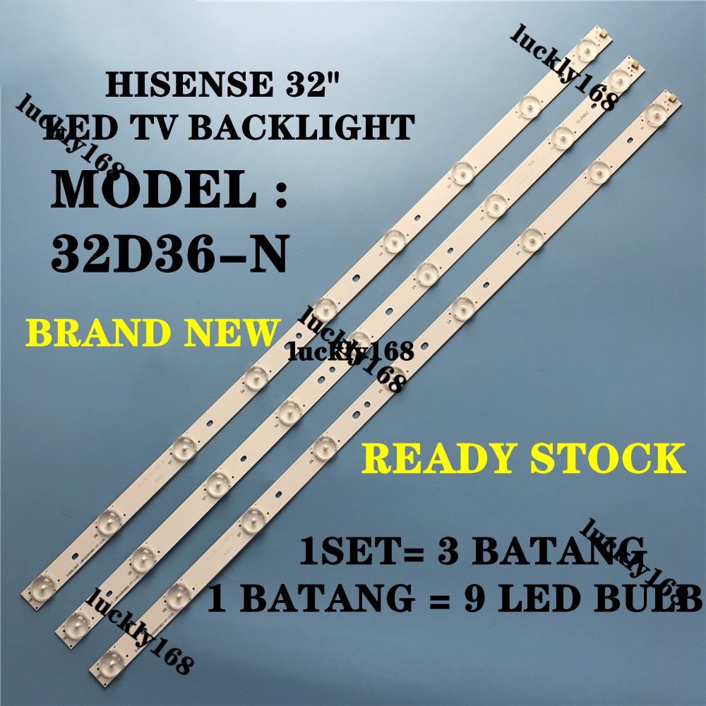 32D36-N HISENSE 32" LED TV BACKLIGHT(LAMP TV) HISENSE 32 INCH LED TV ...