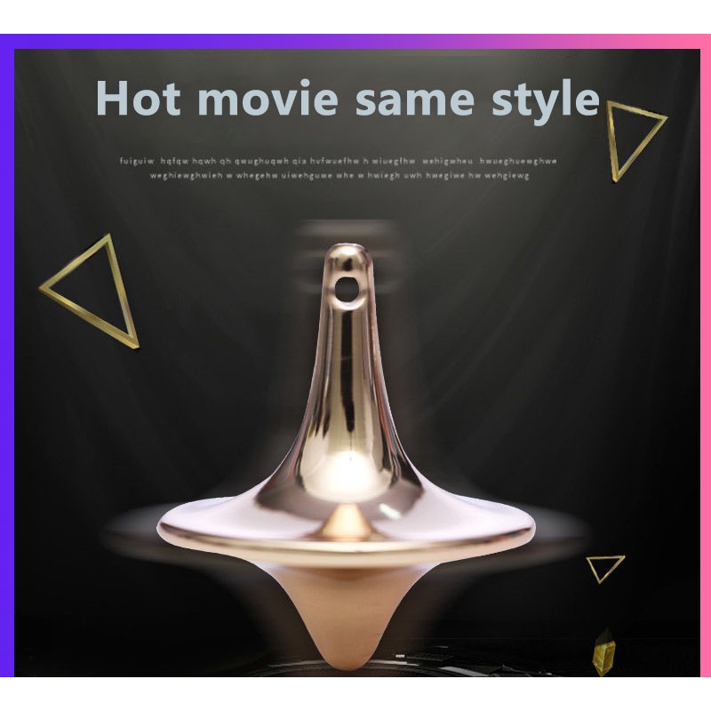 1 Pcs Spinning Metal Gyroscope Top Lovely Stainless Spinning Top ...