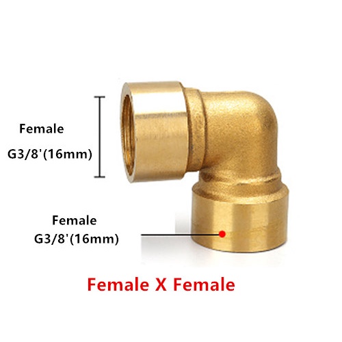 1/8" 1/4" 3/8" 1/2" 3/4" NPT 90 degree brass elbow pipe male female fittings water pipe fittings ...