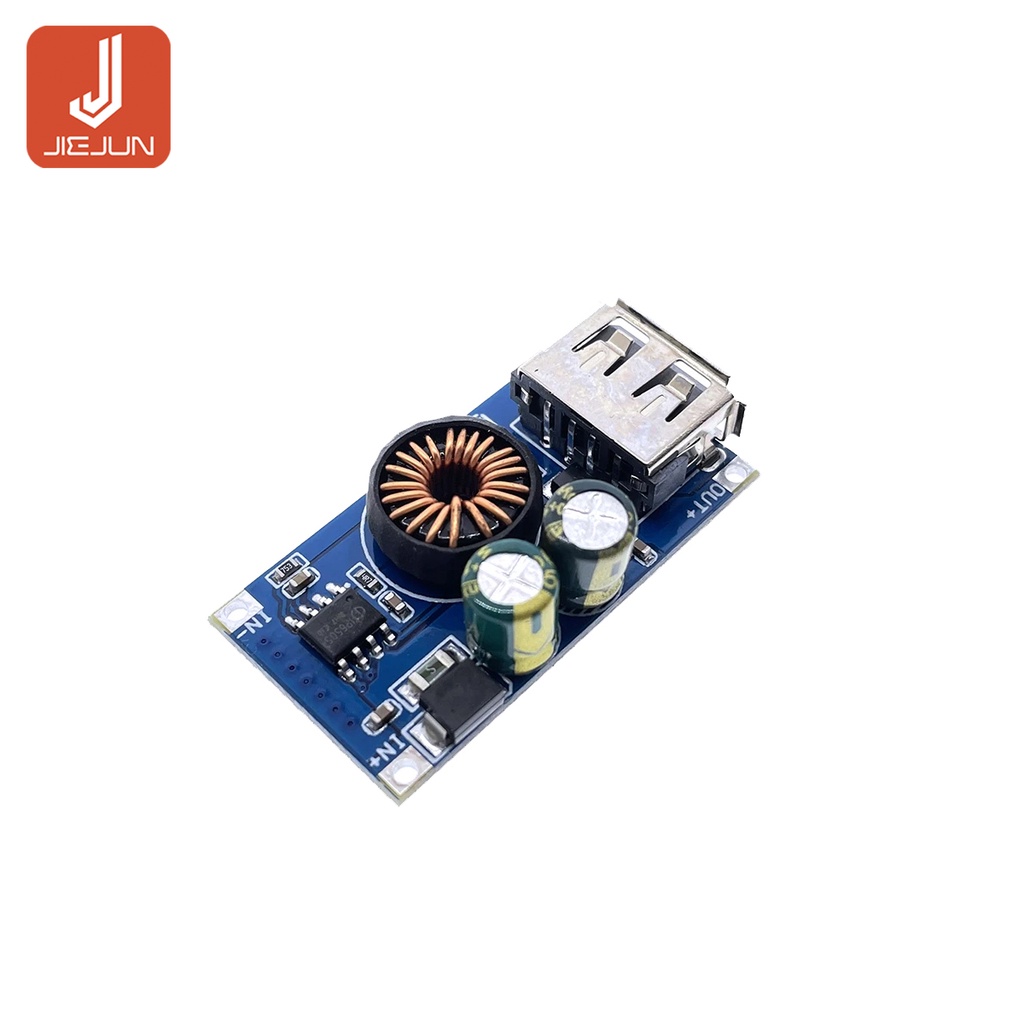 IP6505 USB DC Step-Down Module 12V 24V To QC2.0 QC3.0 Fast Charge Mobile Phone Charging Board ...