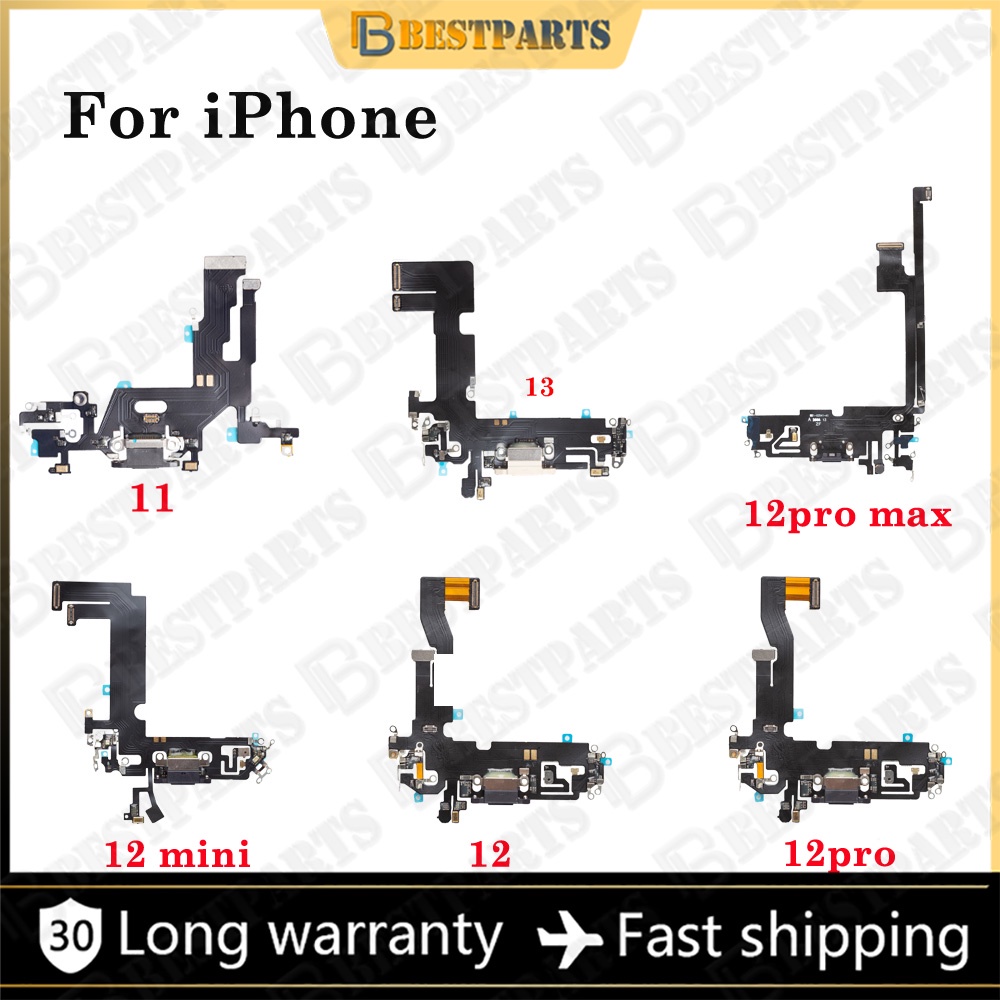 1pcs USB Charging Charger Port Flex Cable compatible for iPhone 12 13 ...