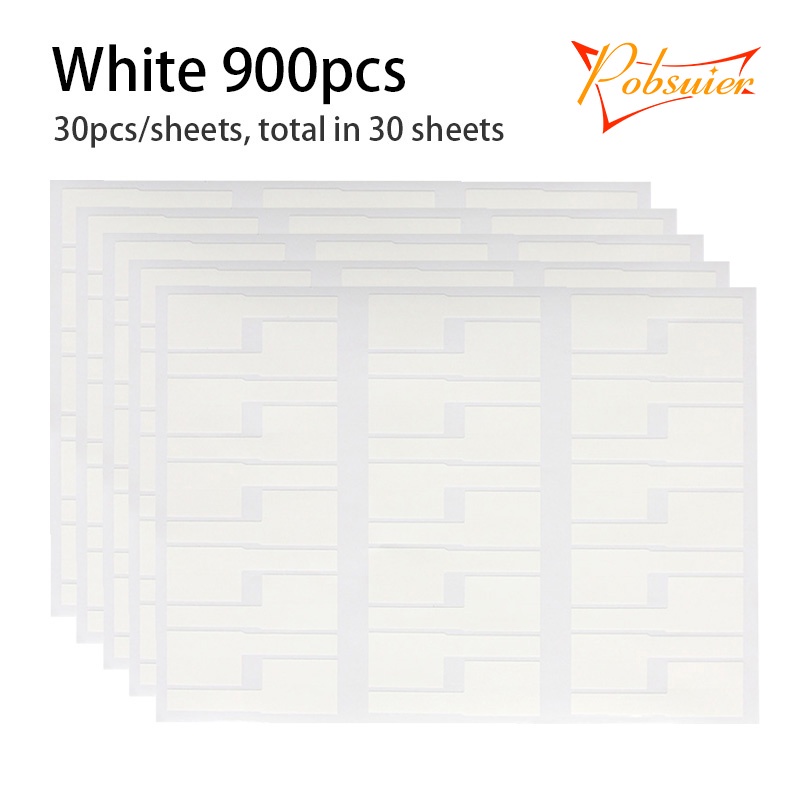 900Pcs Cable Label Sticker Waterproof Network PC UTP Wire Cable Tie ...